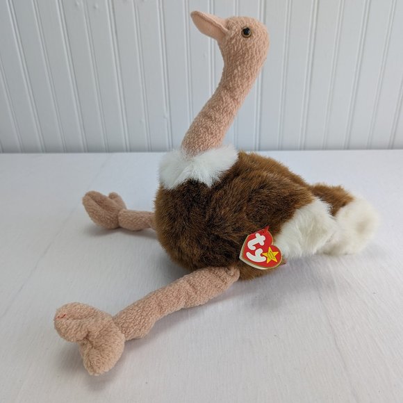 Ty | Toys | Vintage Ty Stretch Ostrich Plush 6 Stuffed Animal 1998 ...